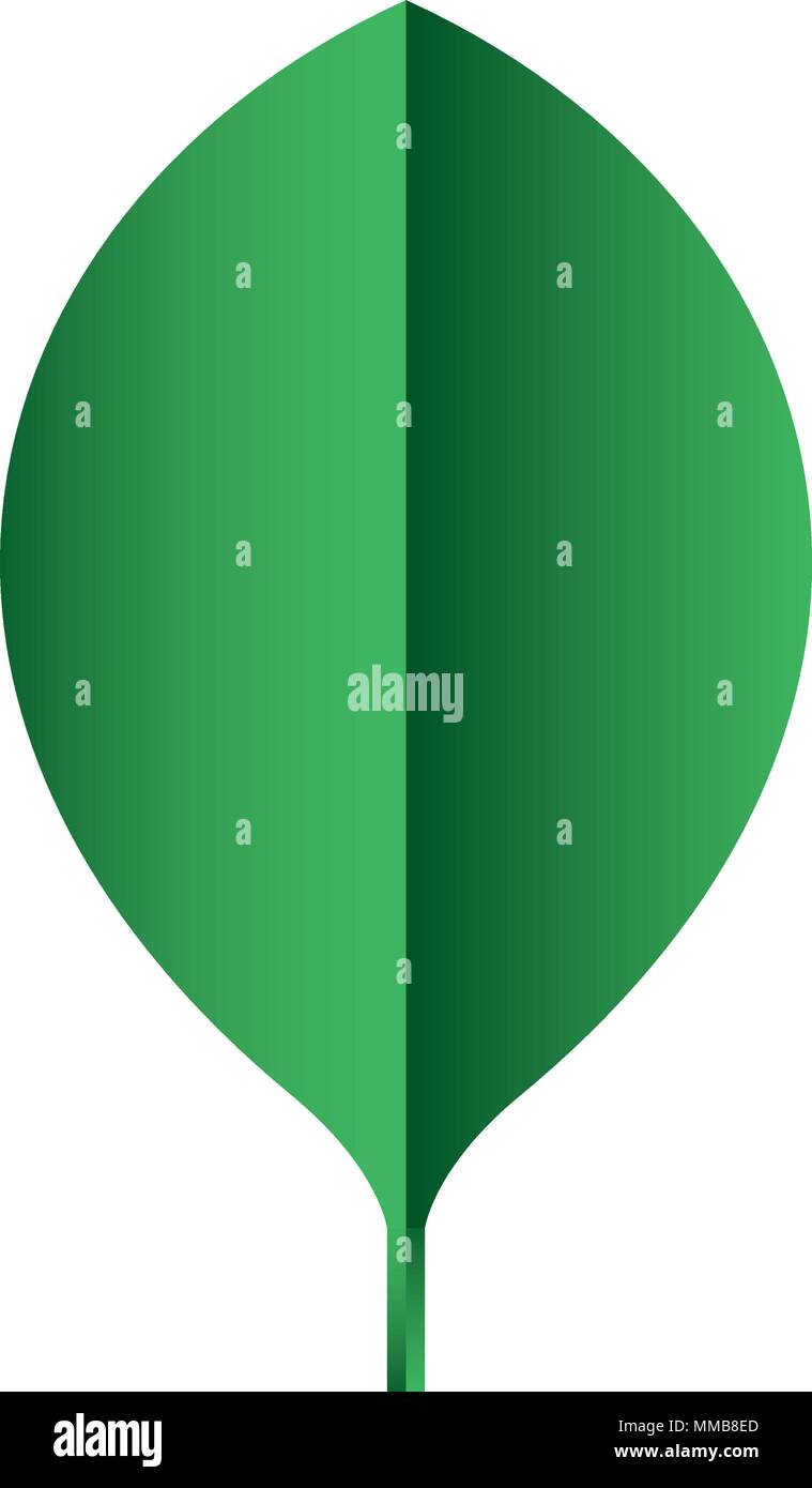 leaf single decorative icon Stock Vector Image & Art - Alamy