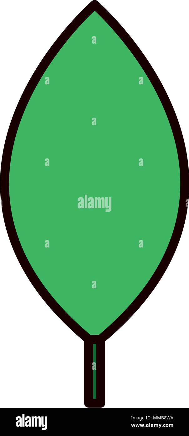 leaf single decorative icon Stock Vector Image & Art - Alamy