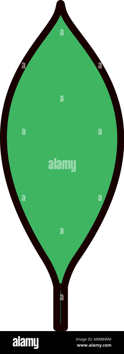 leaf single decorative icon Stock Vector Image & Art - Alamy