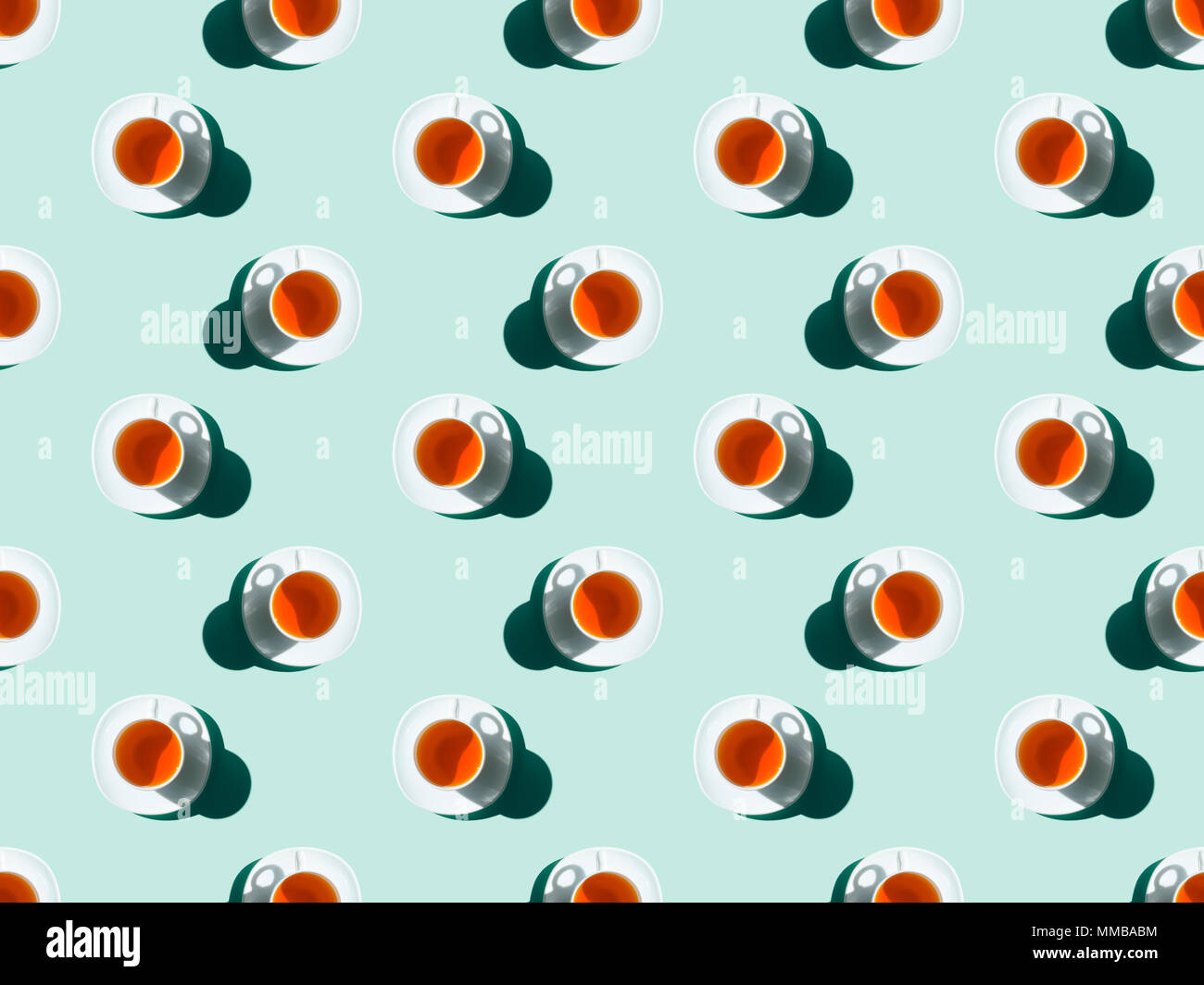 Cups pattern hi-res stock photography and images - Alamy