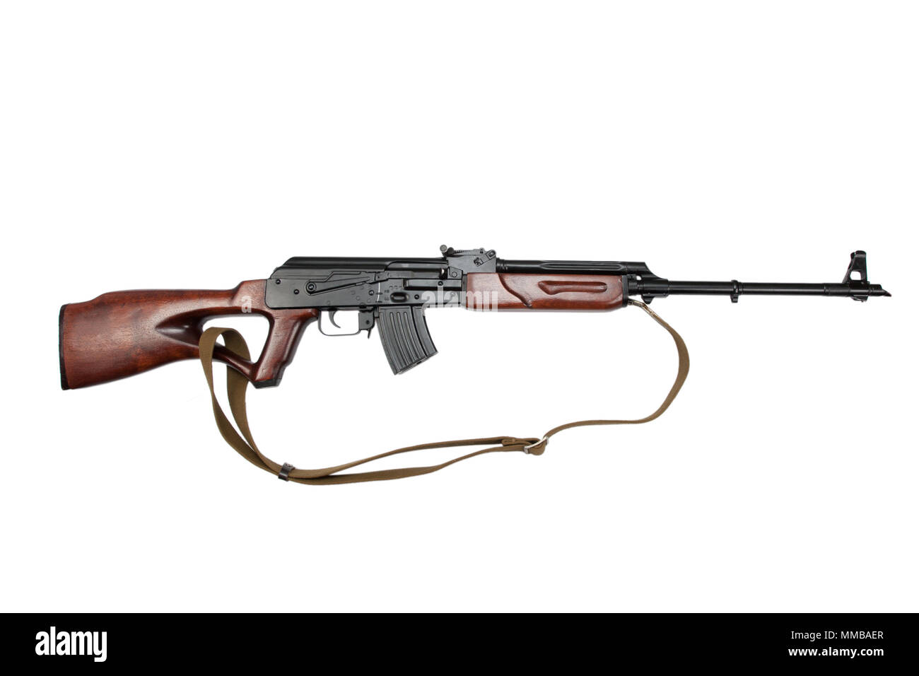 kalashnikov based sniper rifle Stock Photo - Alamy