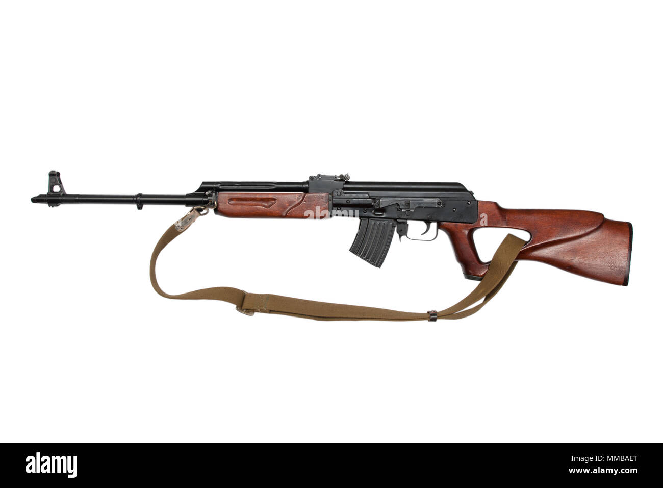 kalashnikov based sniper rifle Stock Photo - Alamy