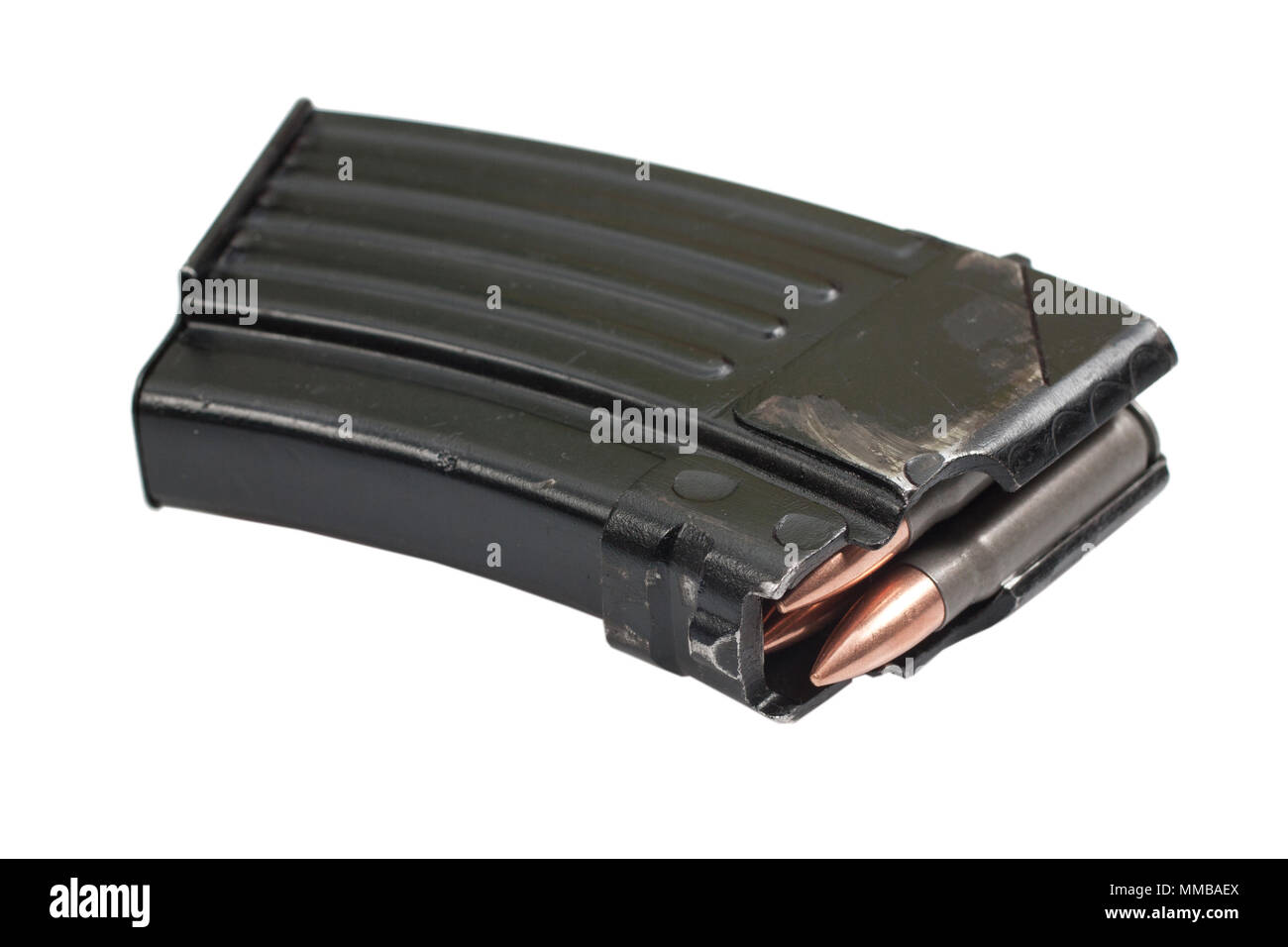 gun magazin with ammo Stock Photo - Alamy