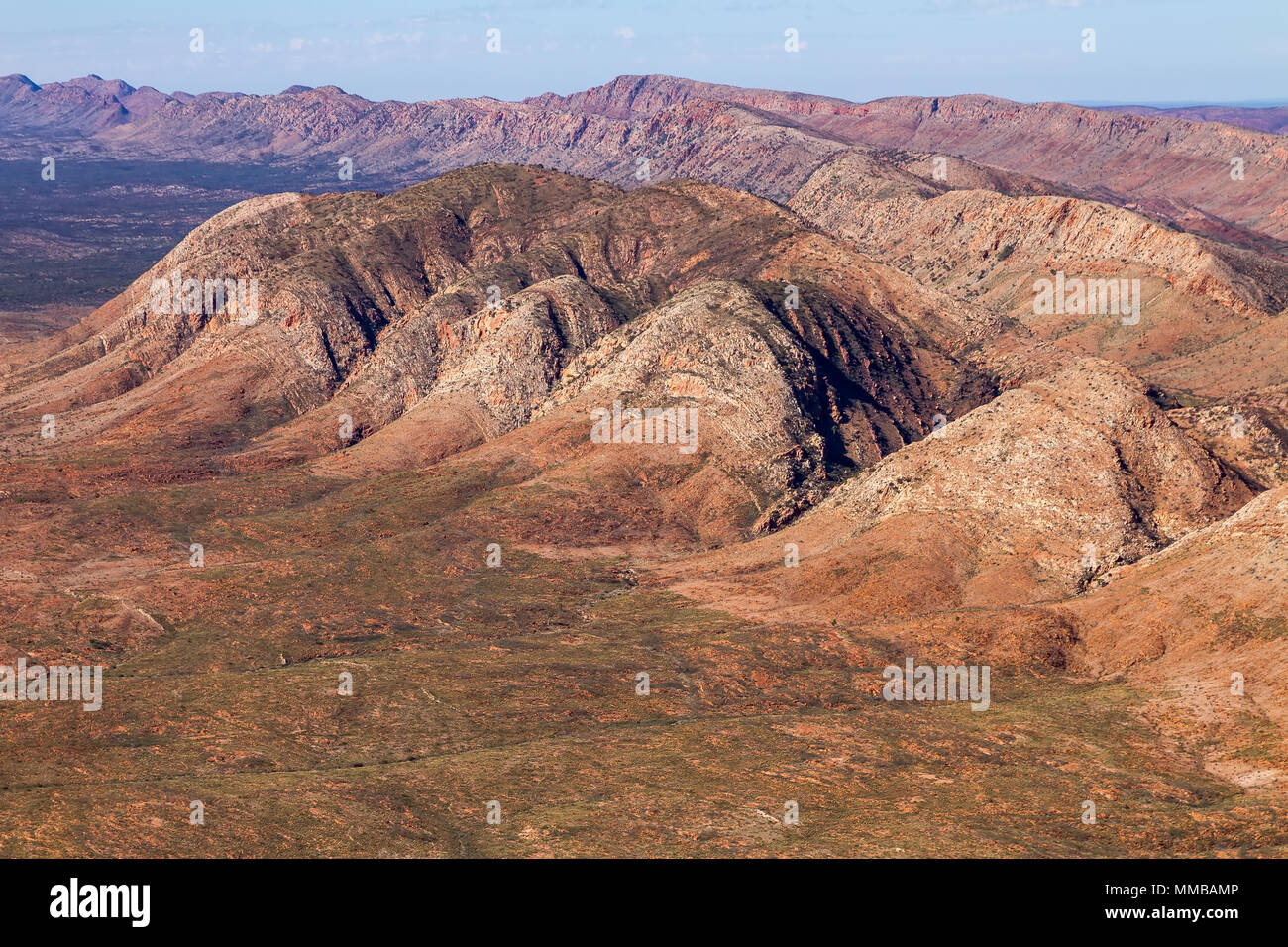 Aerial view west macdonnell northern hi-res stock photography and ...