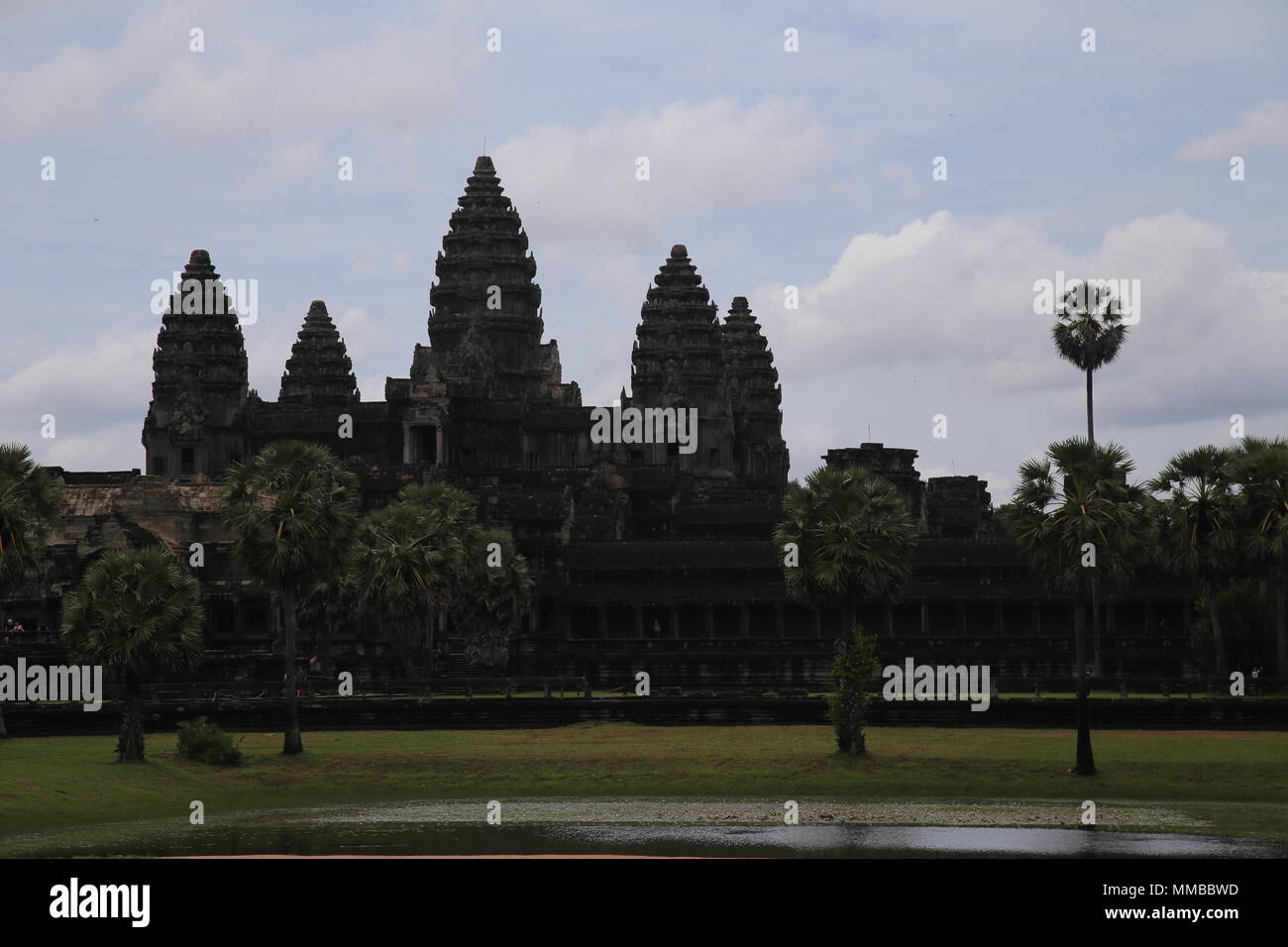 Ruins of Angkor Wat in Cambodia Stock Photo - Alamy