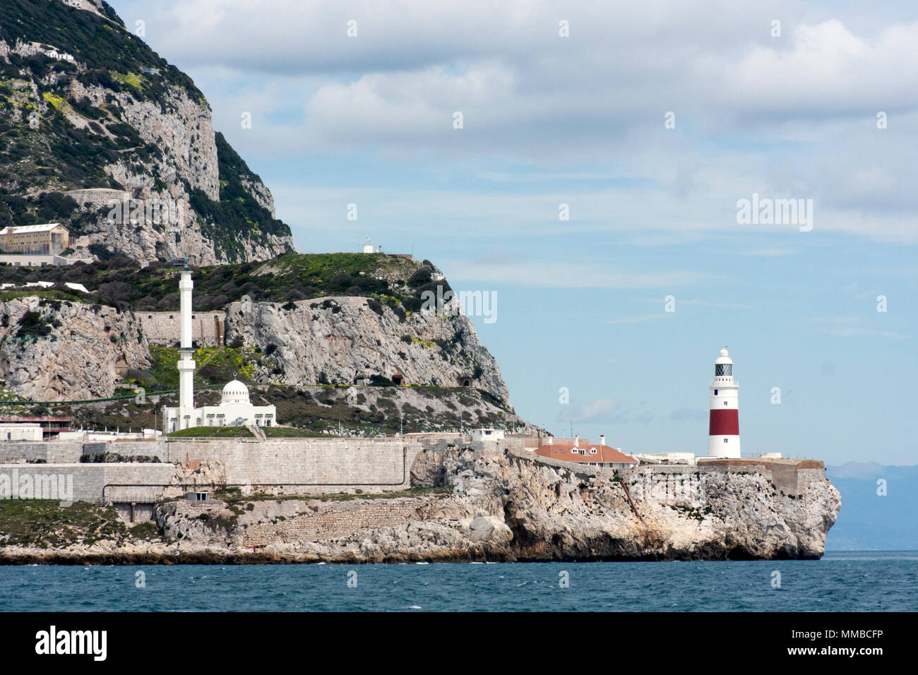 Rock of gibraltar europa point hi-res stock photography and images - Alamy