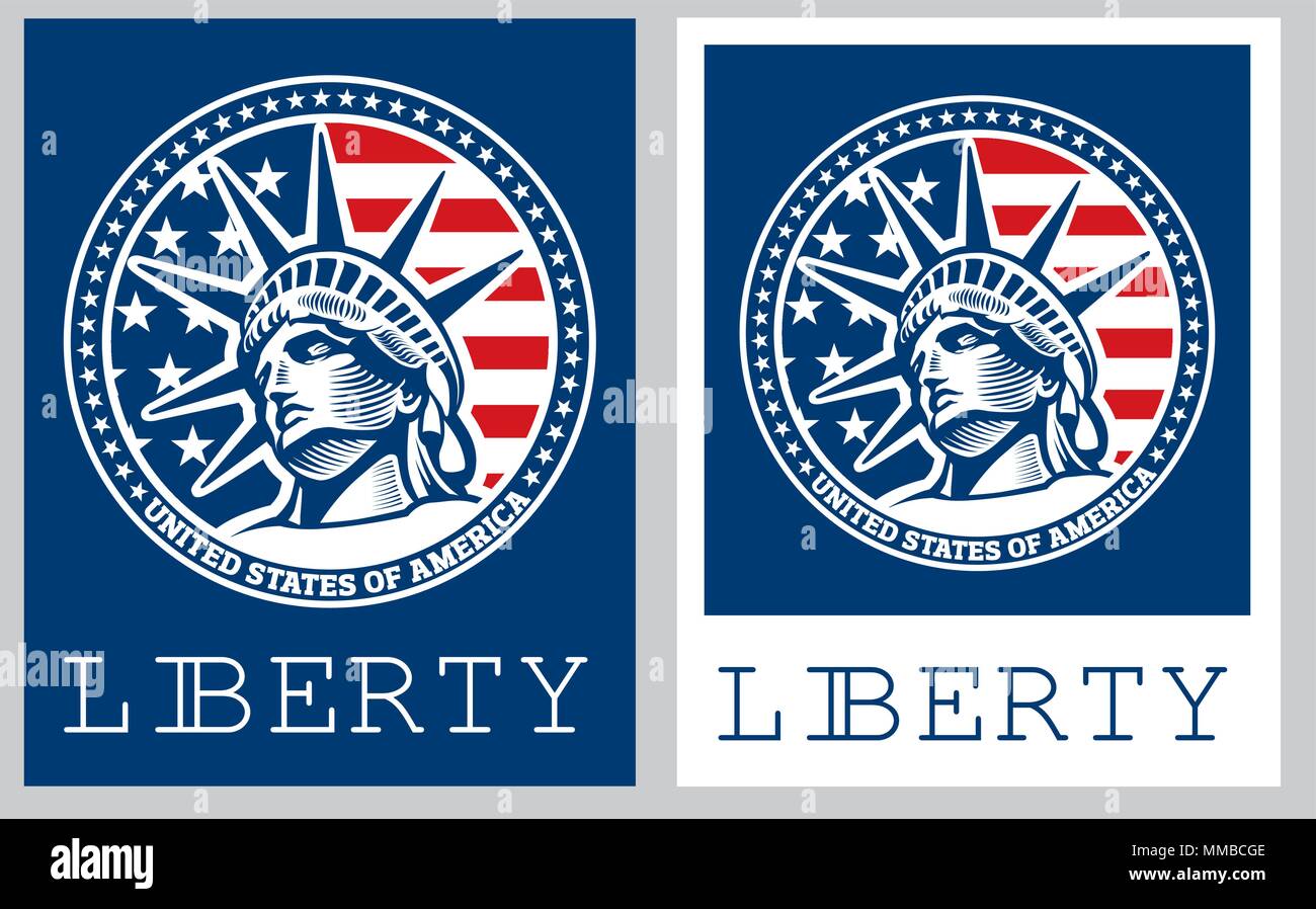 Statue of Liberty, NYC, USA symbol Stock Vector Image & Art - Alamy