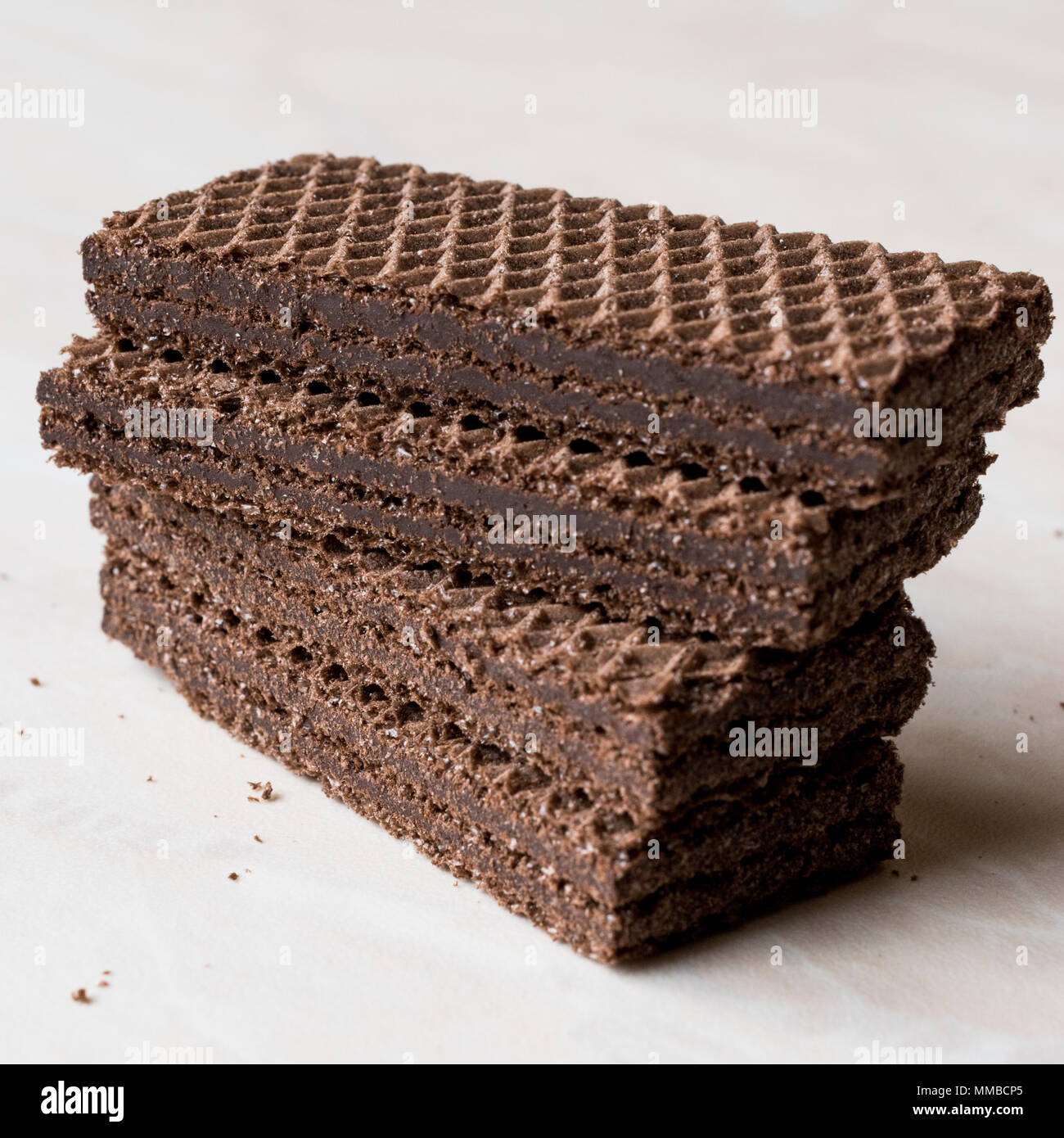 Chocolate wafers hi-res stock photography and images - Alamy
