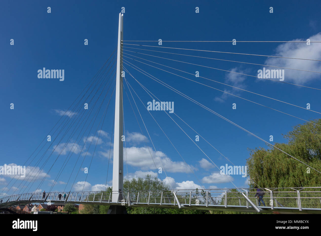 Reading footbridge hi-res stock photography and images - Alamy