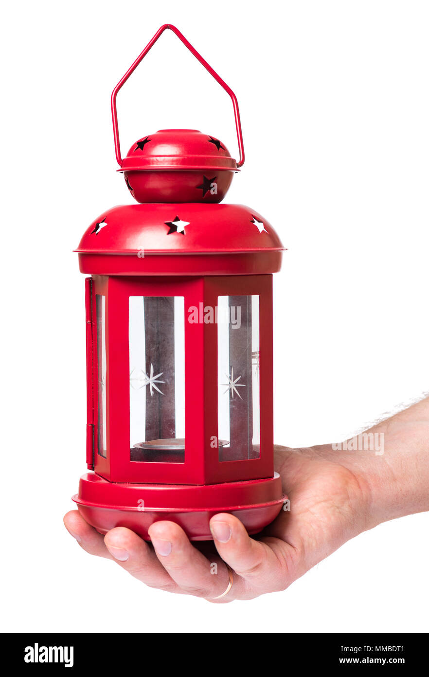 Hand holding lantern hi-res stock photography and images - Alamy