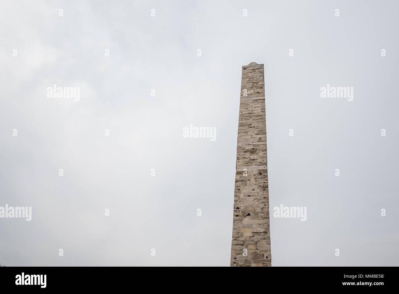 View of Walled Obelisk, Constantine Obelisk or Masonry Obelisk in ...
