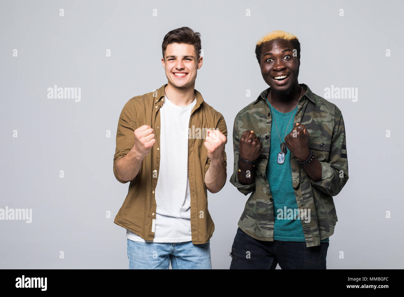 Men mixed races hi-res stock photography and images - Alamy