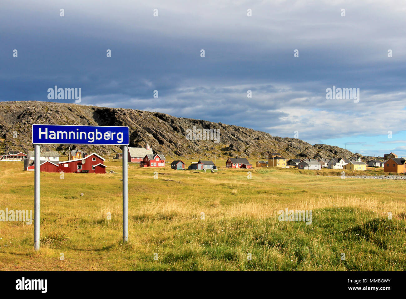 Hamningberg fishing village, northern Norway, Europe Stock Photo - Alamy