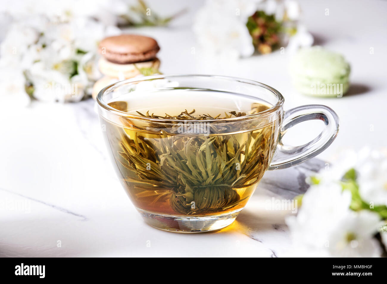 Magnolia flower tea hi-res stock photography and images - Alamy