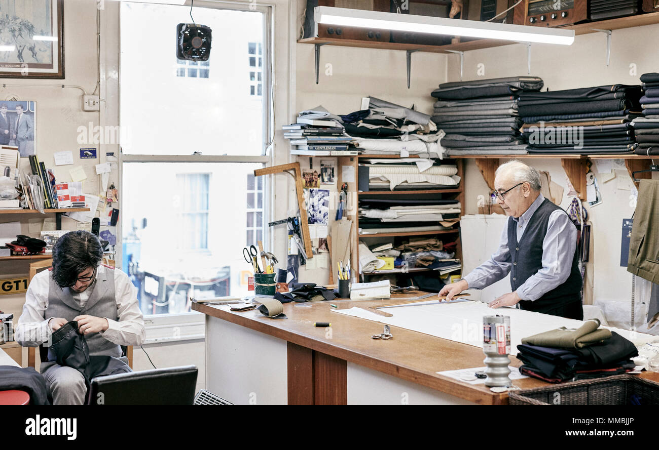 Hand made suits hi-res stock photography and images - Alamy
