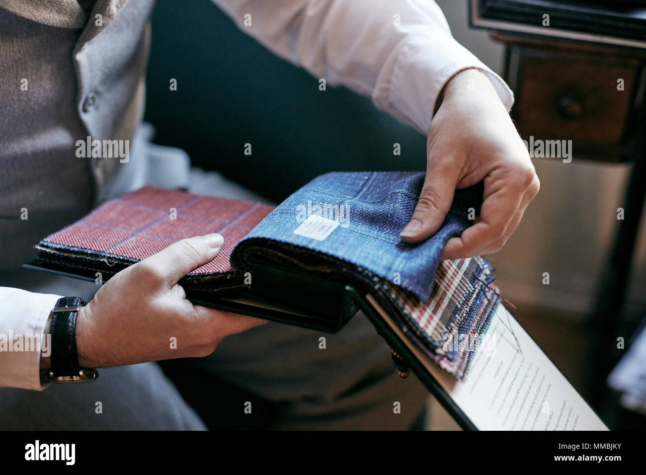 Tailor made samples hi-res stock photography and images - Alamy