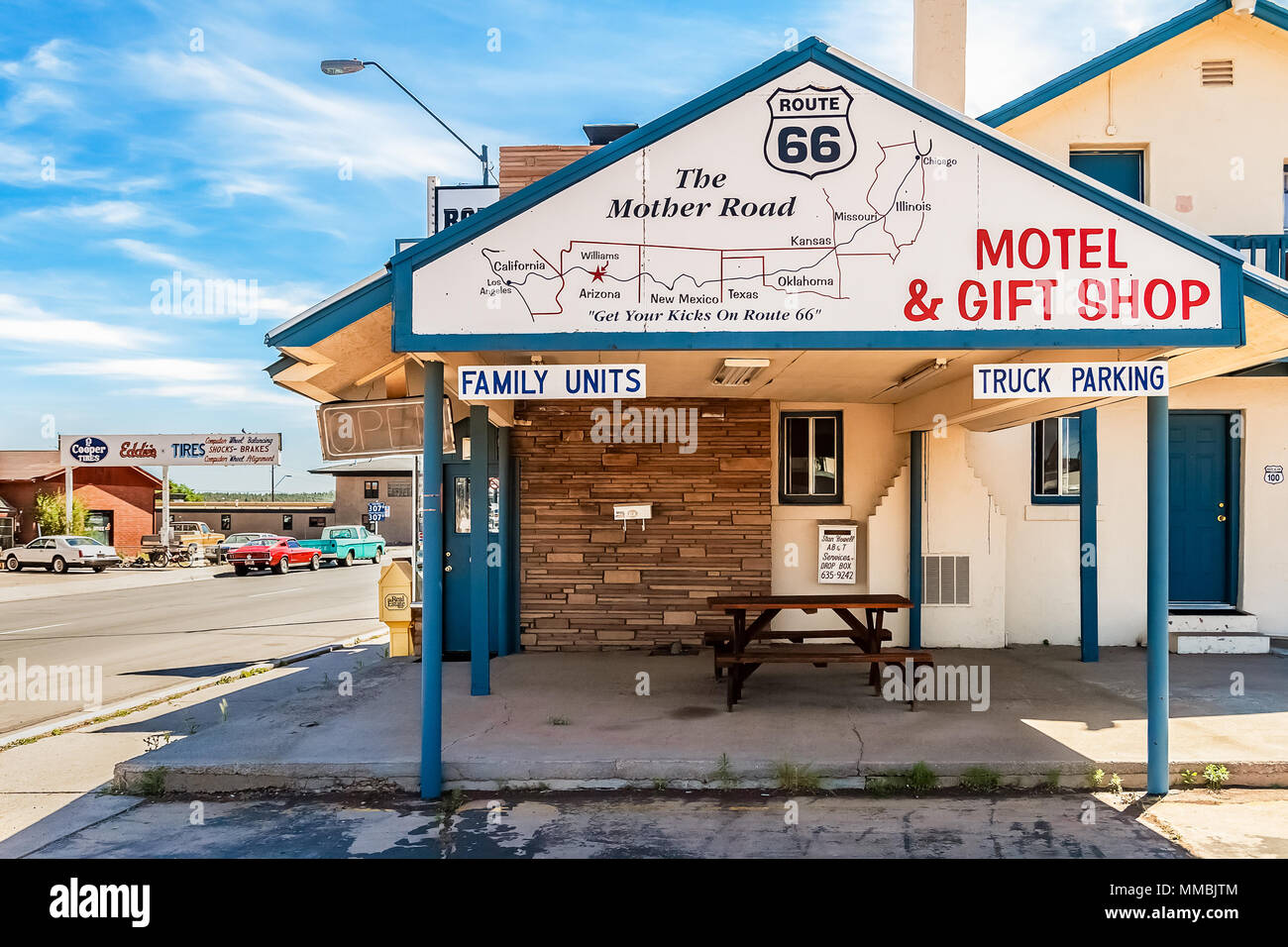 Route 66 hotel williams arizona hi-res stock photography and images - Alamy