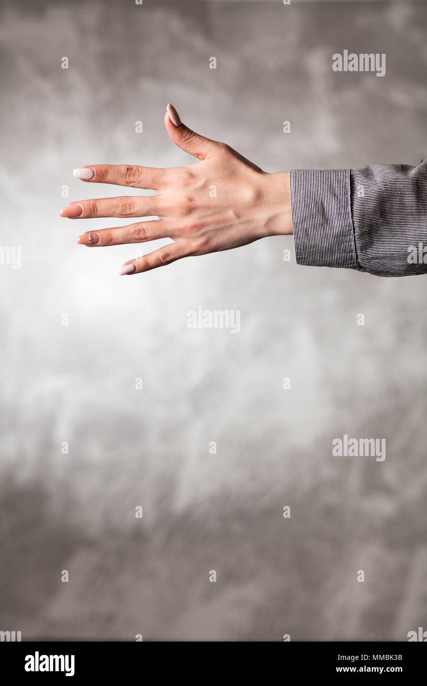 Dark gray nail polish hi-res stock photography and images - Alamy