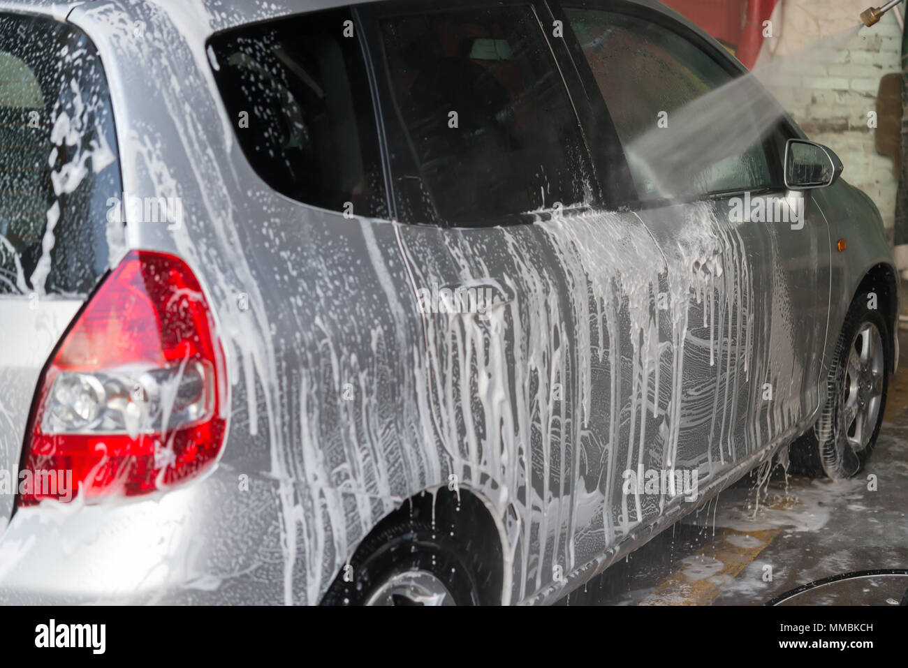 Soapy water car wash hi-res stock photography and images - Alamy