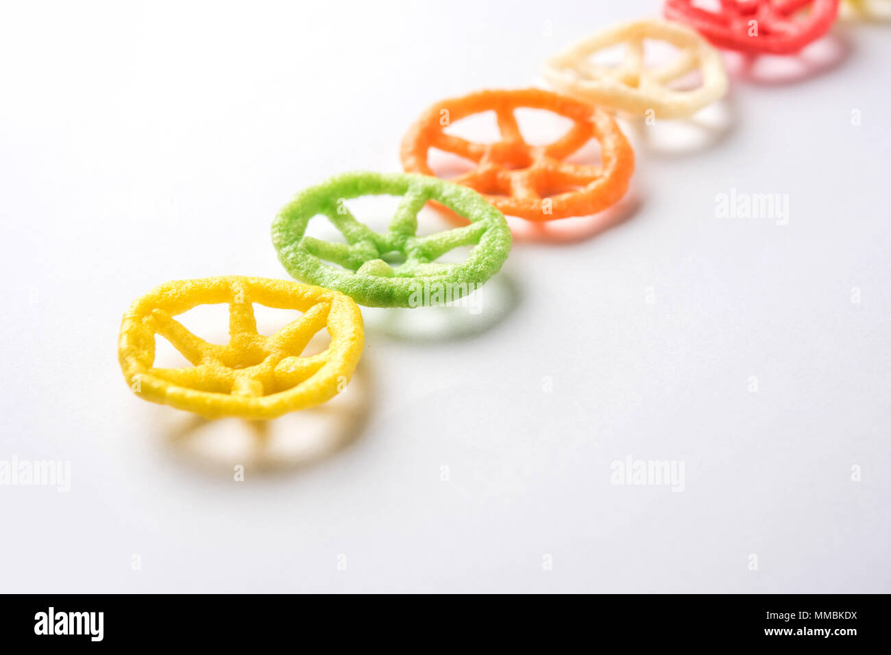 Food colour wheel hi-res stock photography and images - Alamy