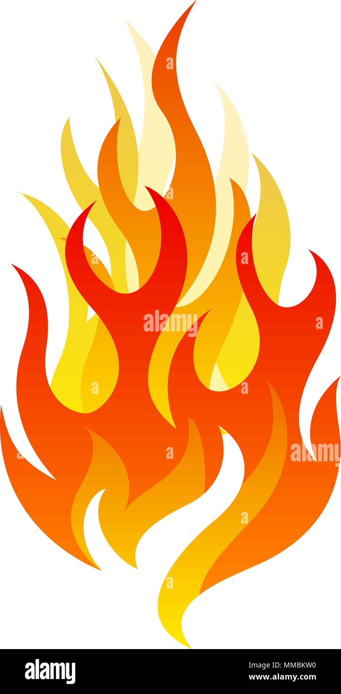 Vector fire design elements Stock Vector Image & Art - Alamy