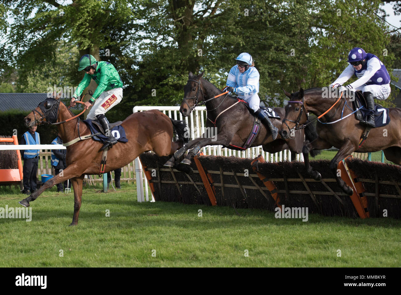 Fontwell park horses hi-res stock photography and images - Alamy
