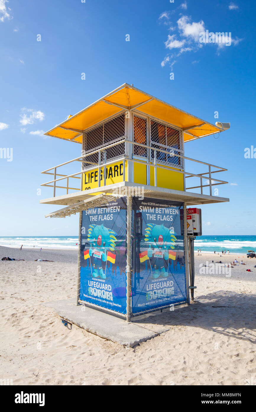 Gold Coast Lifeguard Stock Photo - Alamy