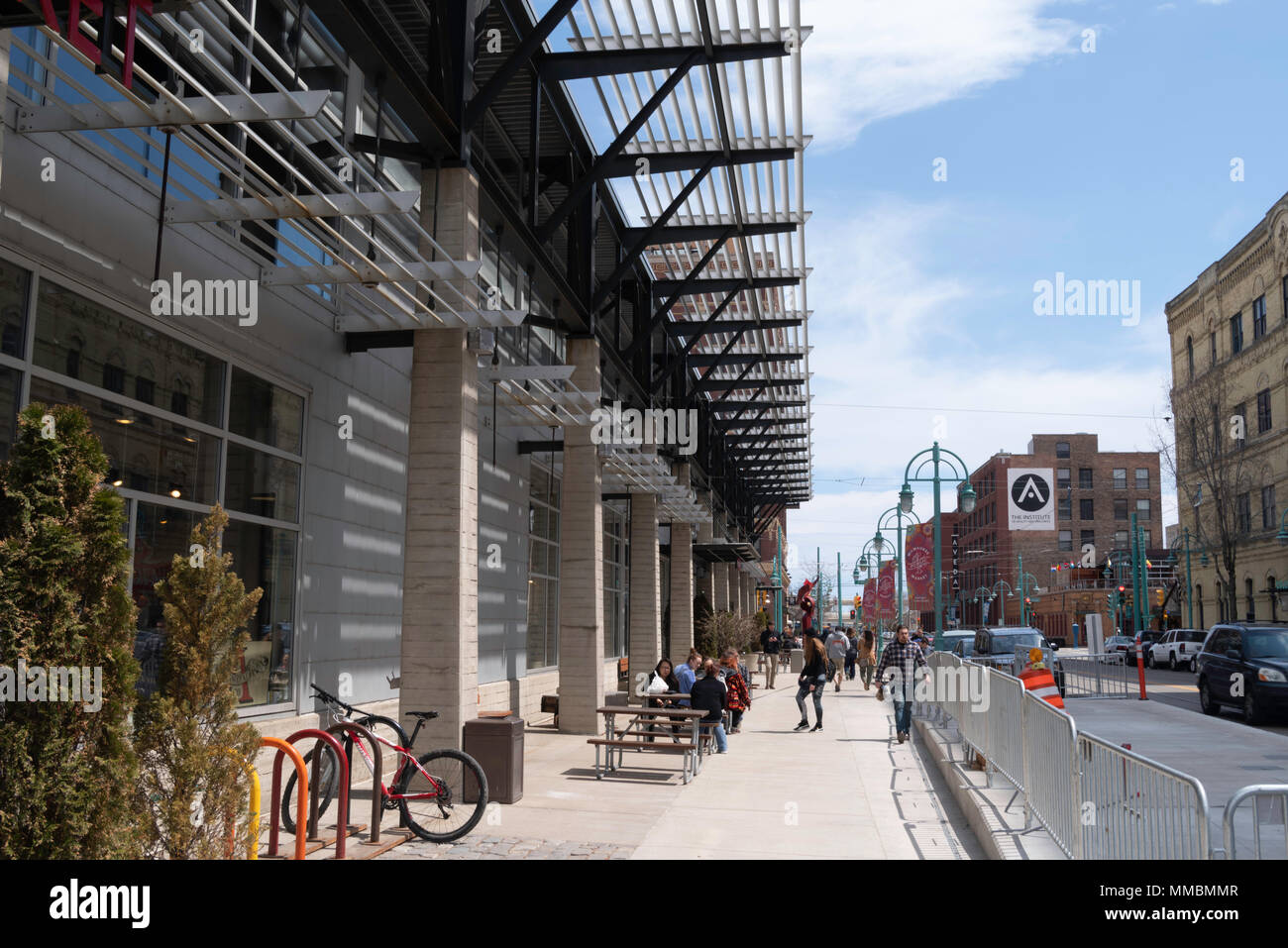 Wisconsin Milwaukee Historic Third Ward High Resolution Stock ...