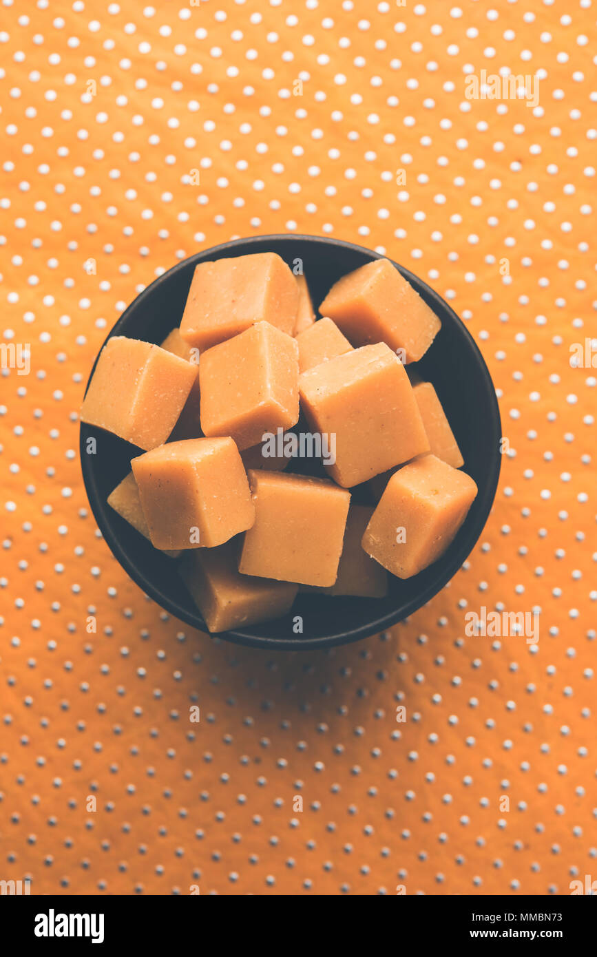 Shrikhand Vadi or Bar or cake is a popular Maharashtrian sweet food ...