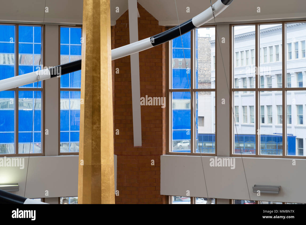 Interior view of the Wisconsin Center, Milwaukee, Wisconsin, USA Stock ...