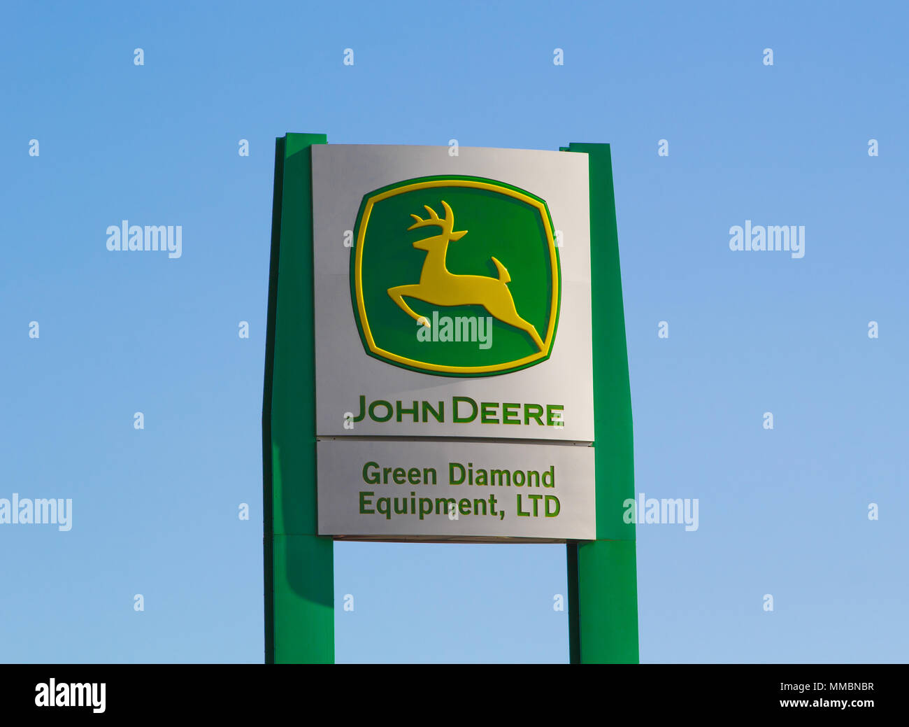 John deere sign hi-res stock photography and images - Alamy