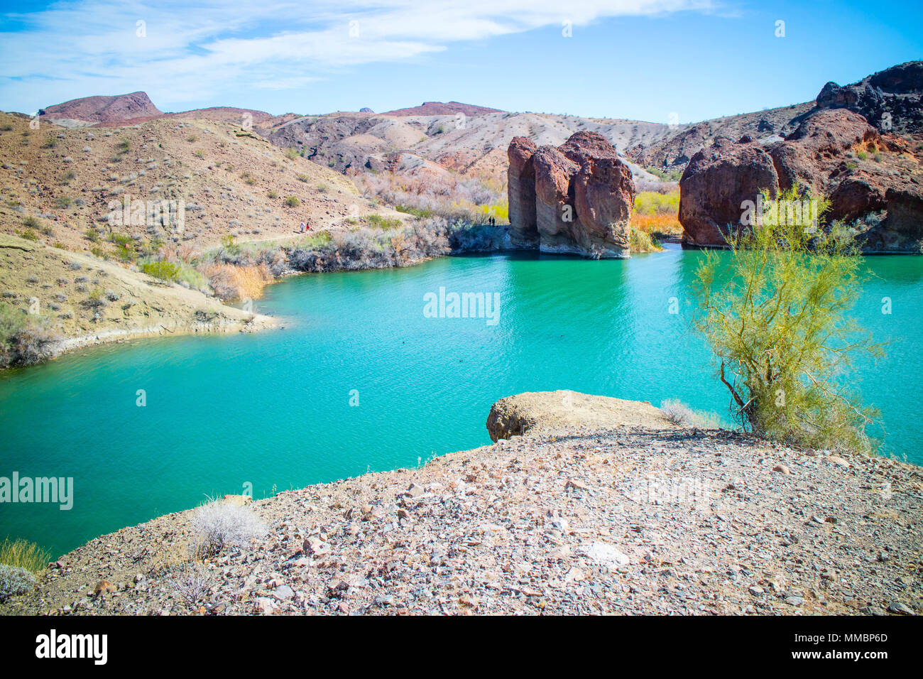 A majestic view of Balanced Rock Cove Stock Photo - Alamy