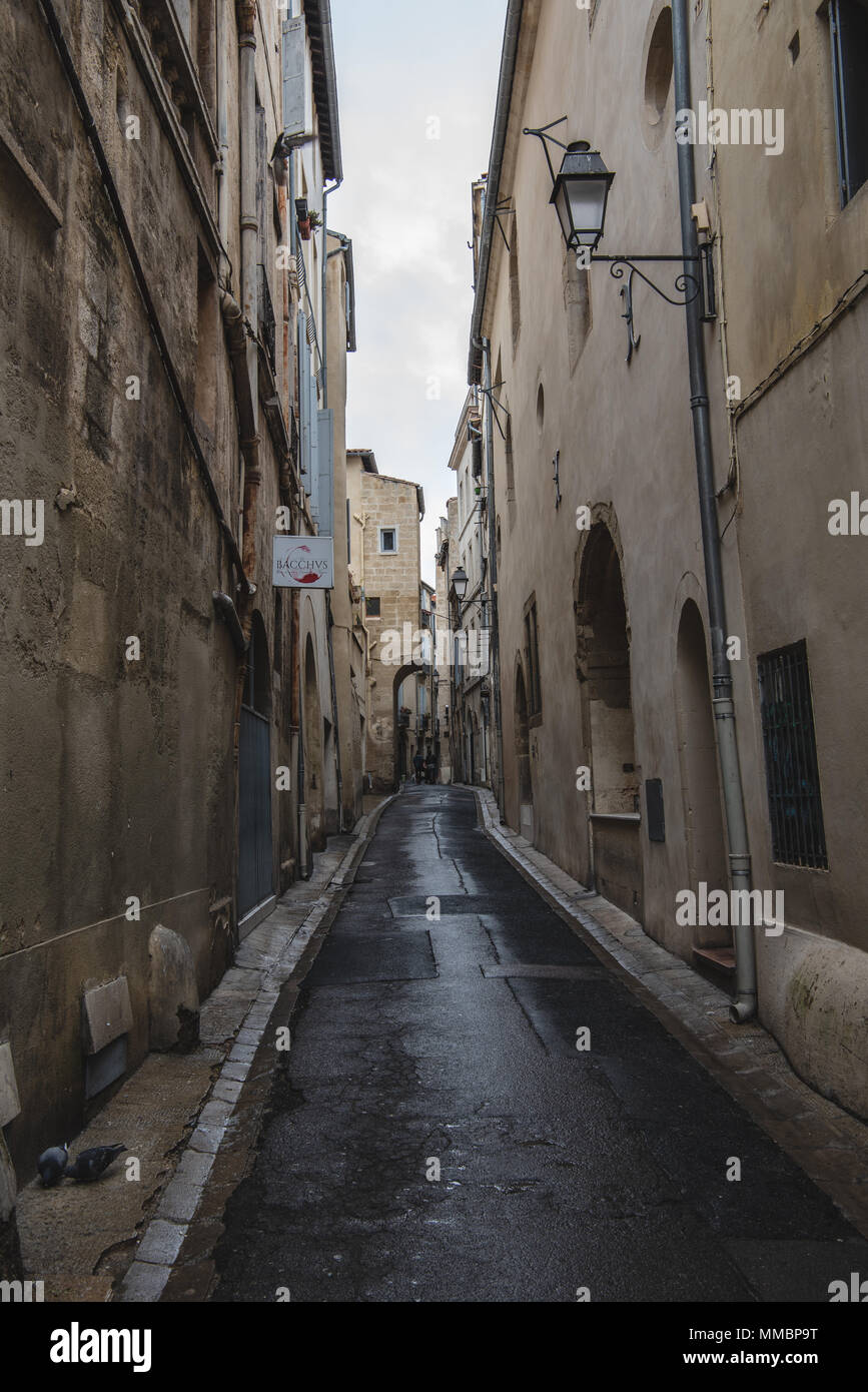 Streets of Montpellier Stock Photo - Alamy