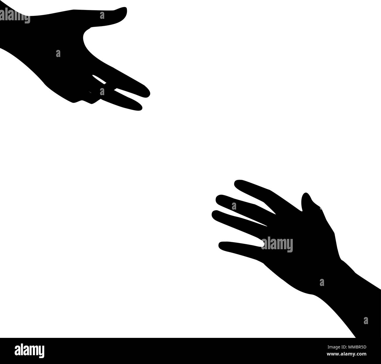 helping hand icon. One of set web icons Stock Vector Image & Art - Alamy