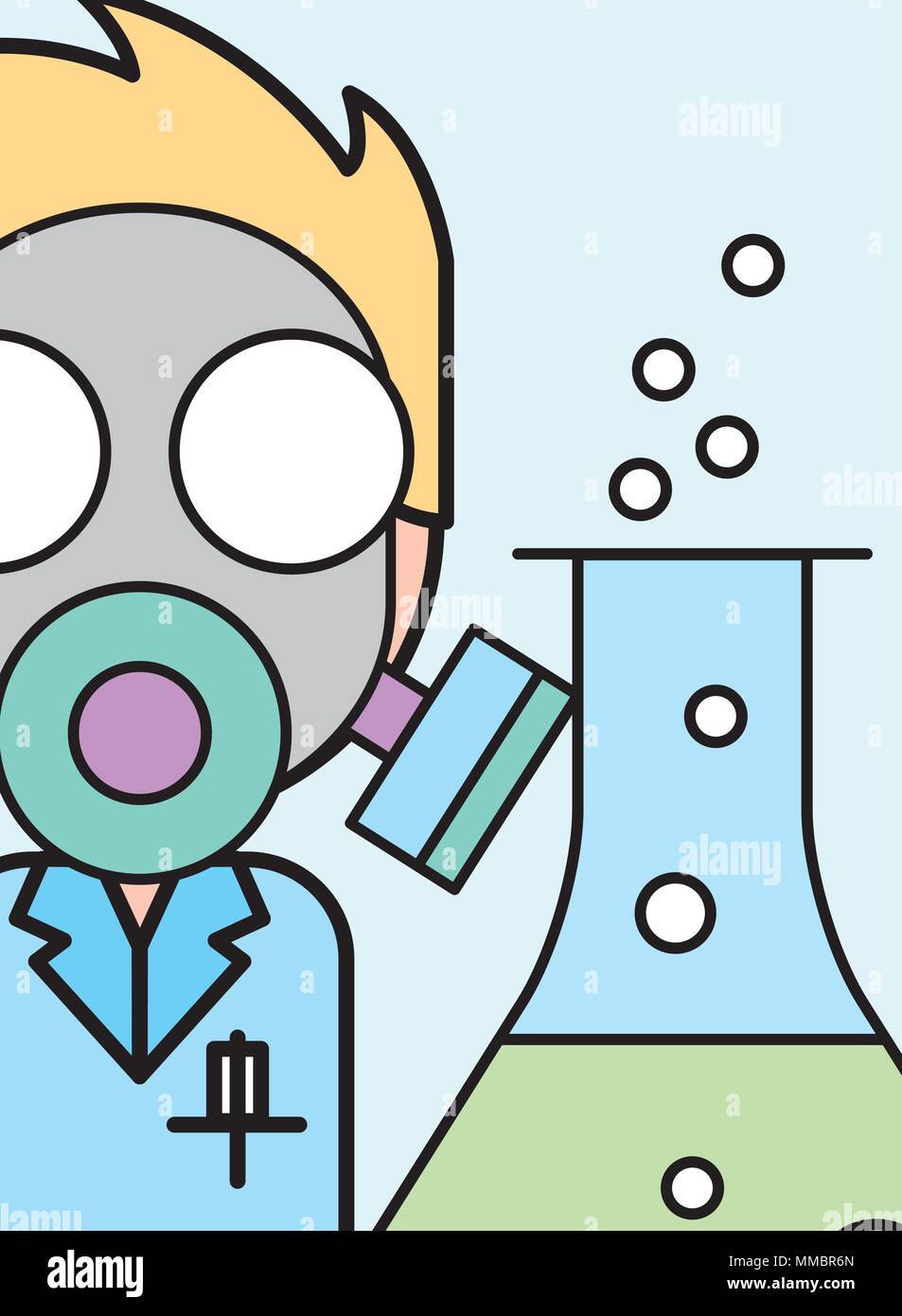 Nuclear contamination cartoon hi-res stock photography and images - Alamy