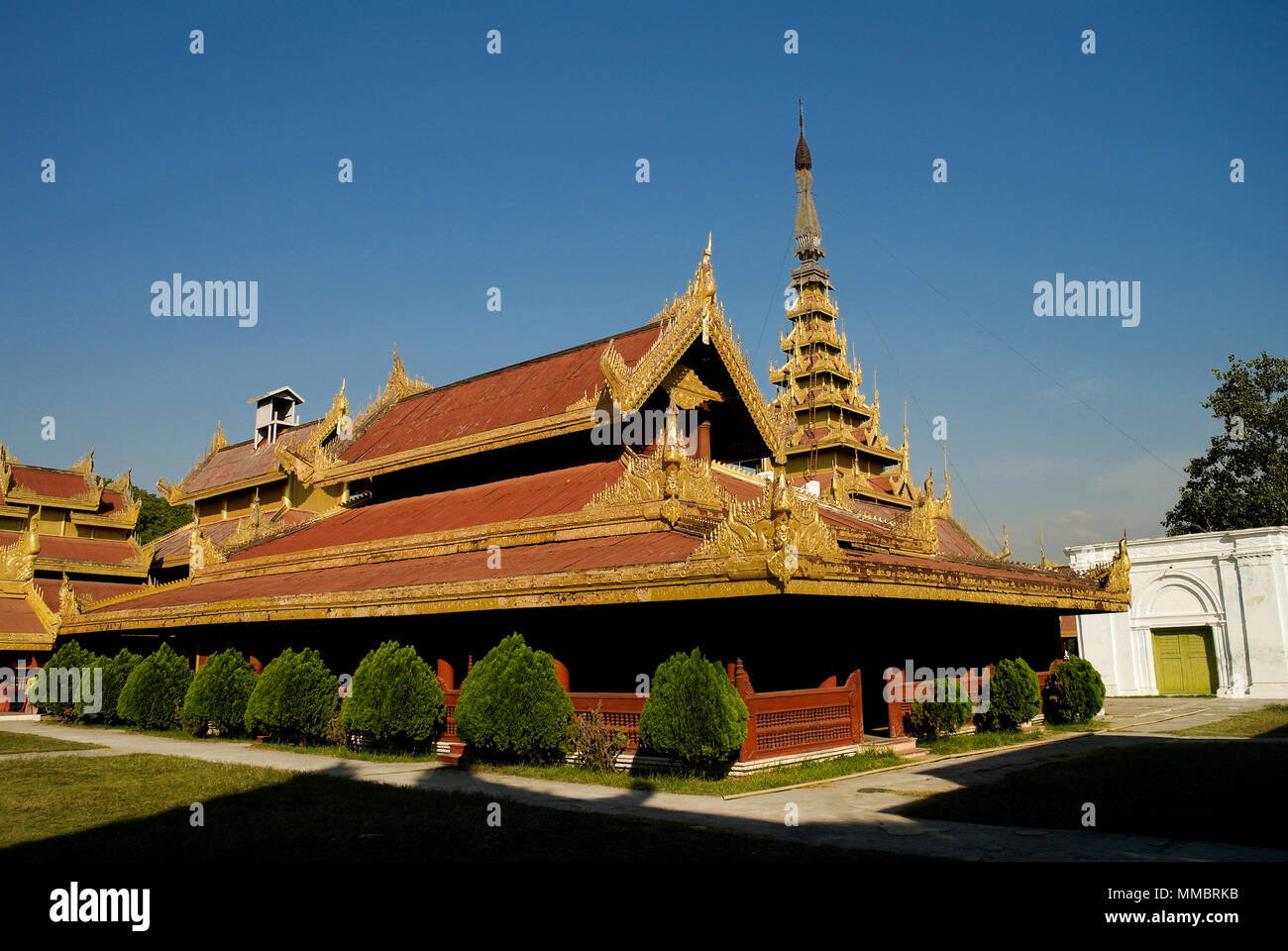 Royal palace in mandalay hi-res stock photography and images - Alamy
