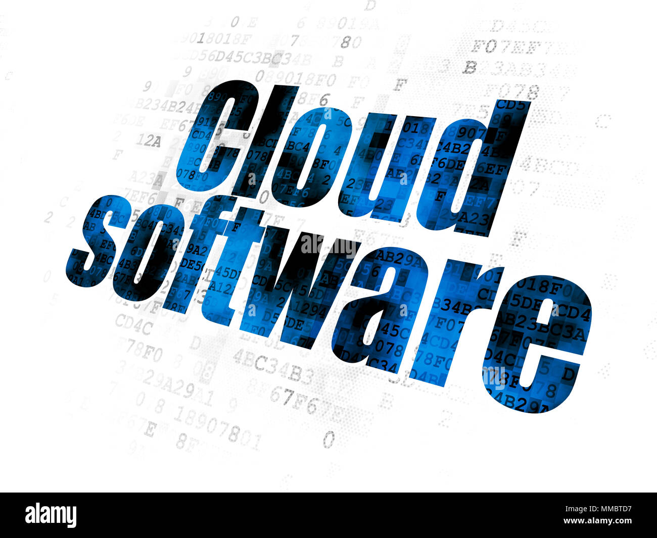Mobile software update technology Cut Out Stock Images & Pictures - Alamy