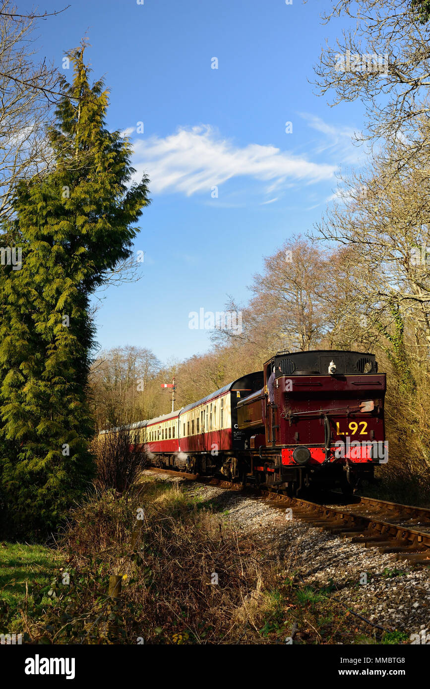 Pannier tank steam locomotive hi-res stock photography and images - Alamy