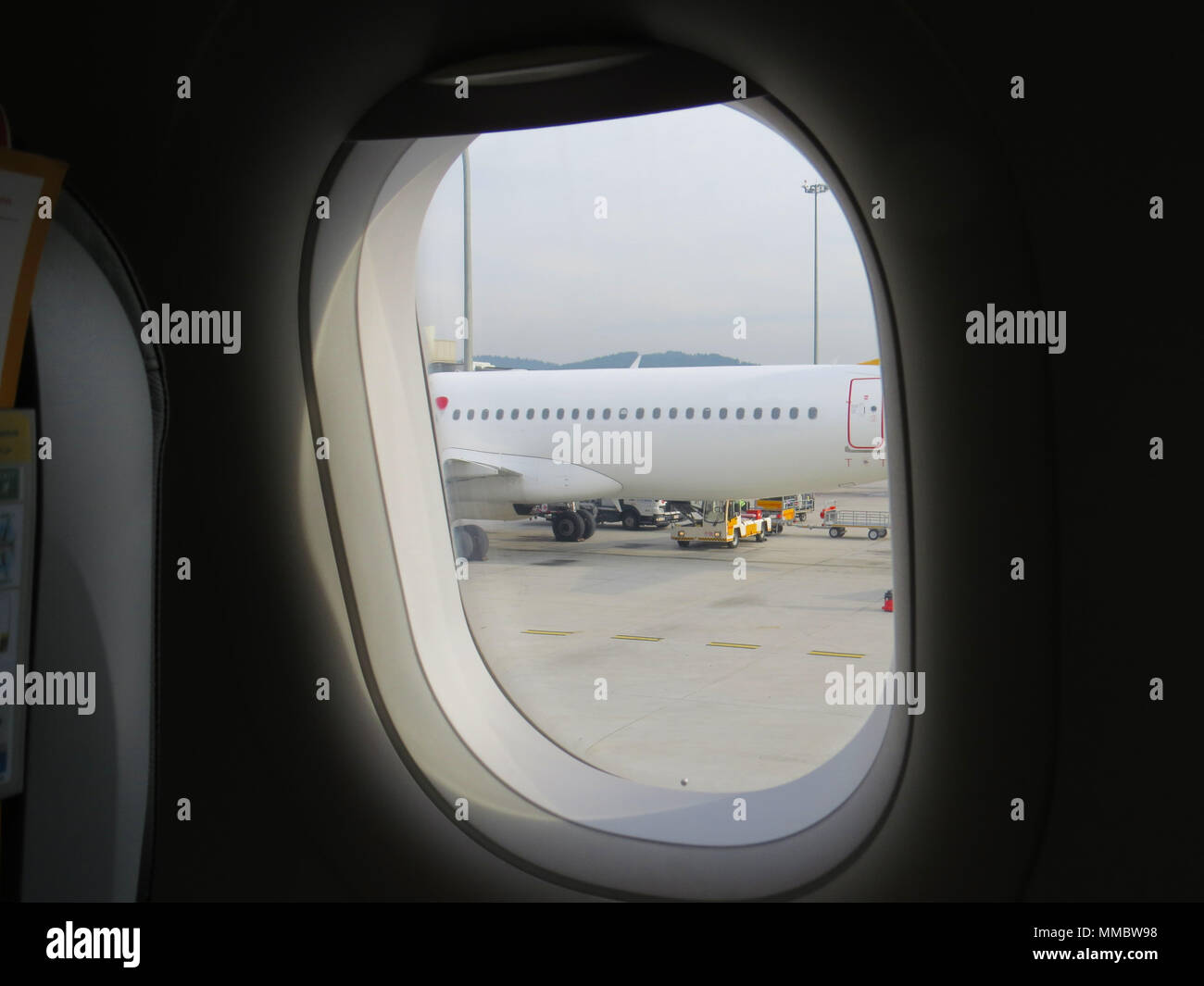 Airplane Window Runway Stock Photos & Airplane Window Runway Stock ...