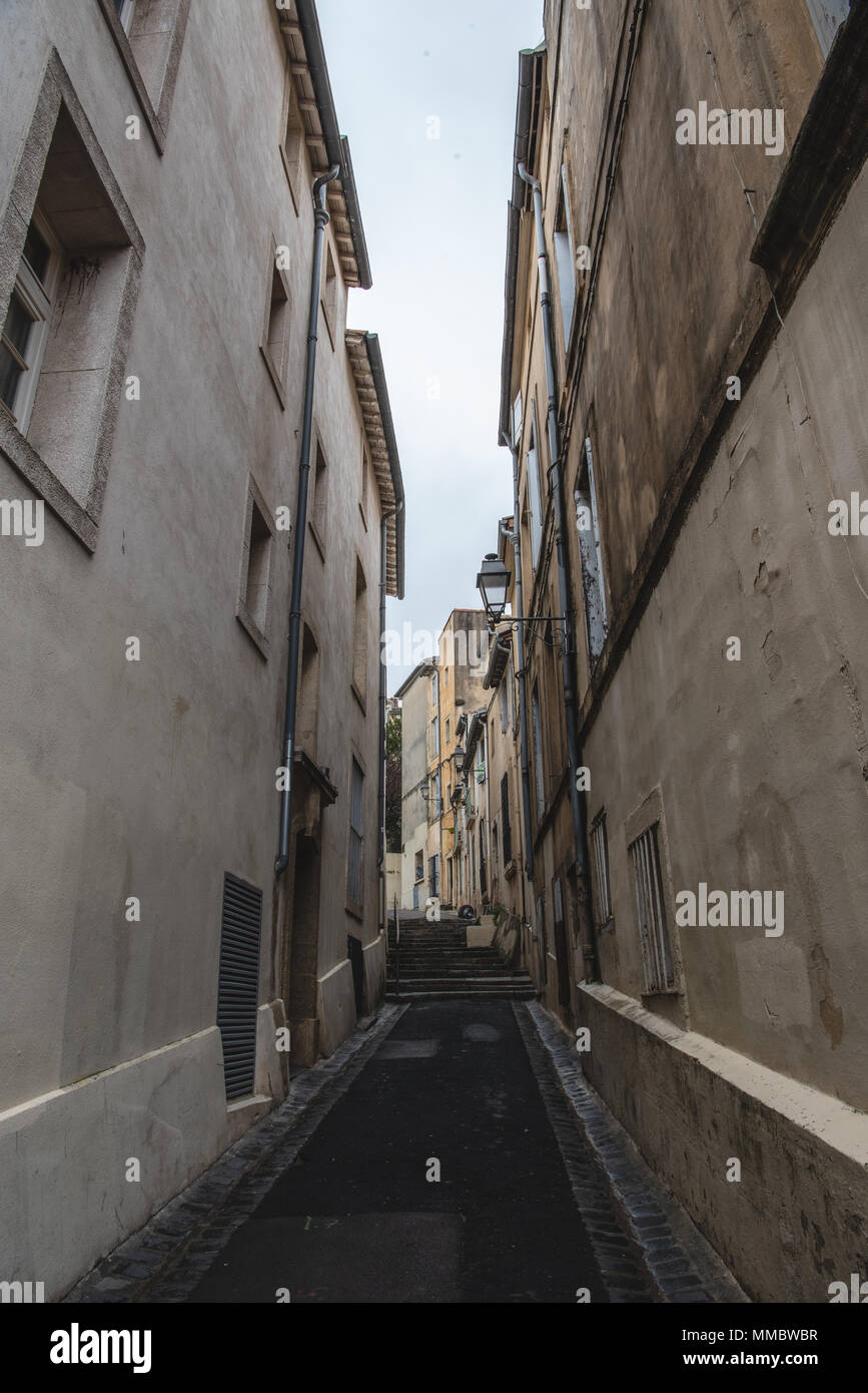 Streets of Montpellier Stock Photo - Alamy