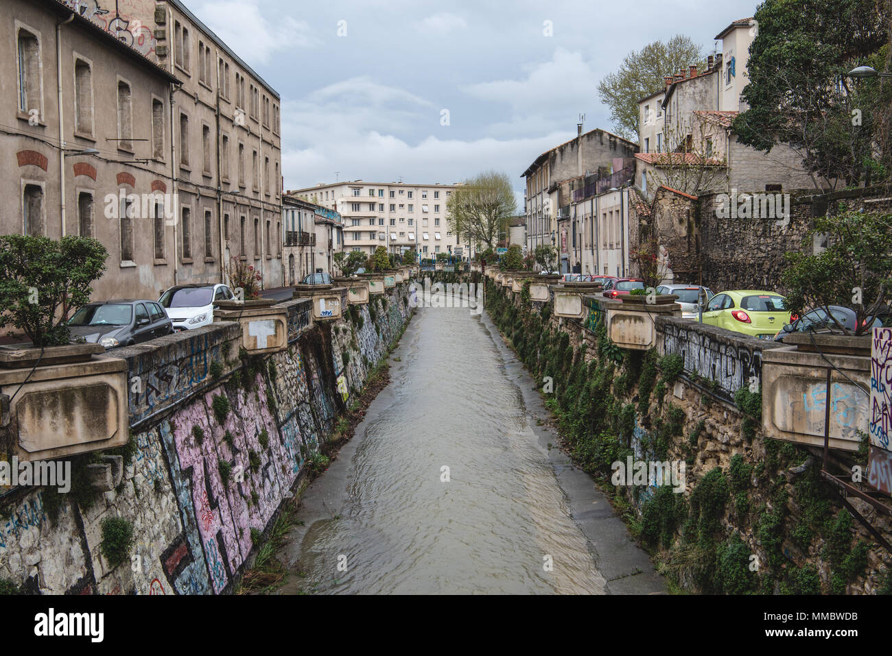 Montpellier old town hi-res stock photography and images - Alamy