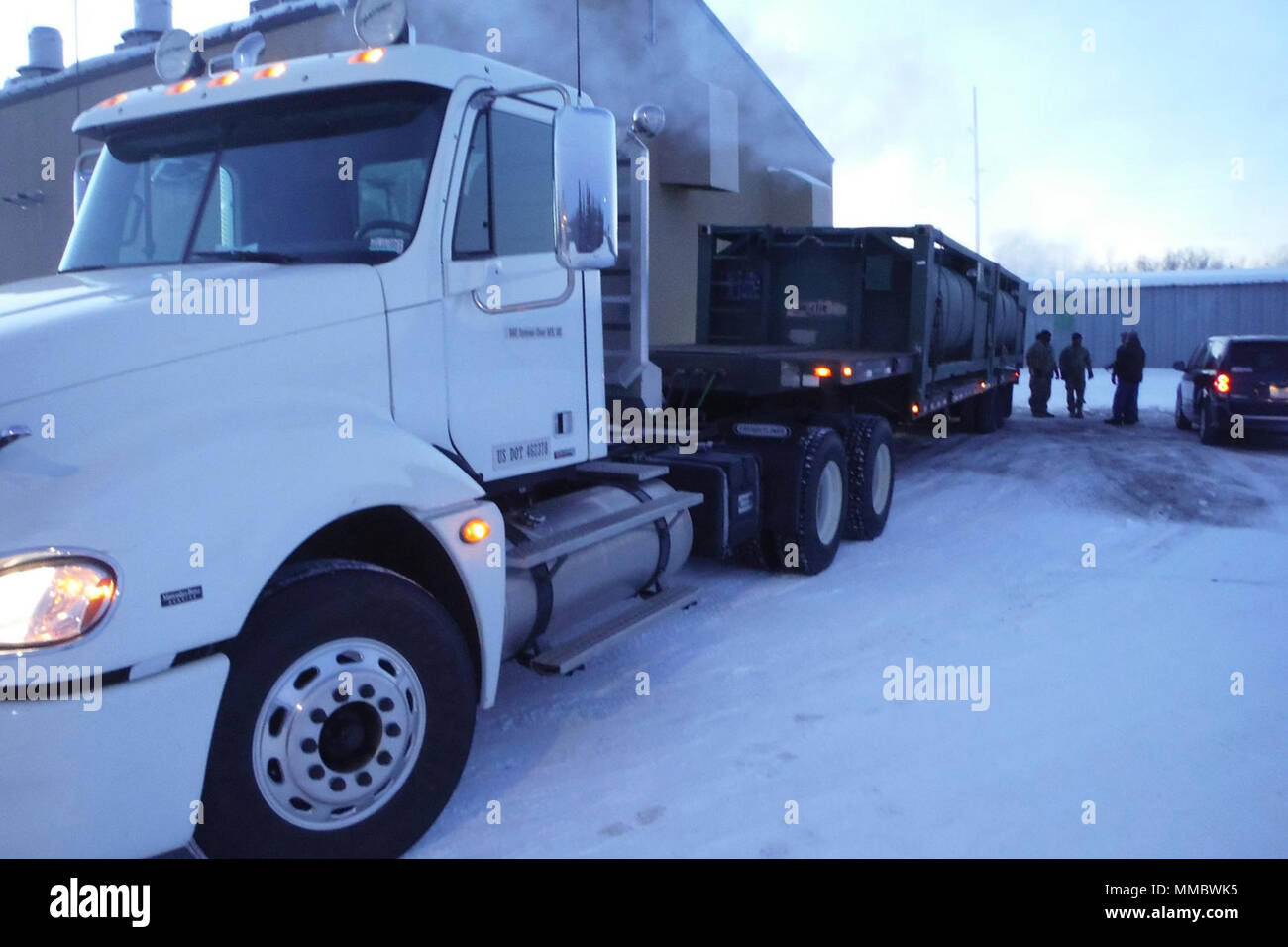 Load Handling System Compatible Water Tank Rack High Resolution Stock ...