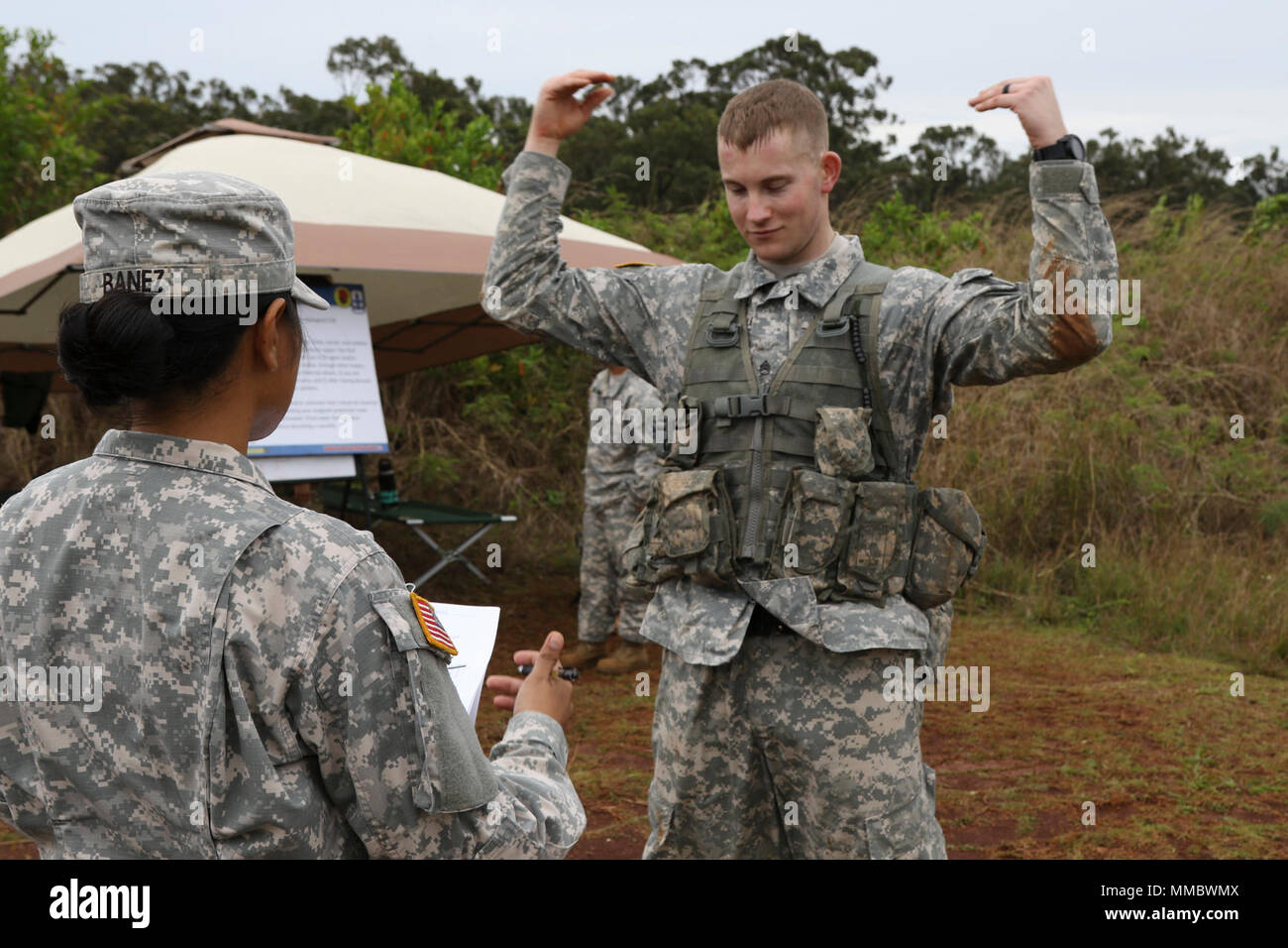 Staff Sgt. Gary G. Olsen-Saville of 1984th United States Army Hospital ...
