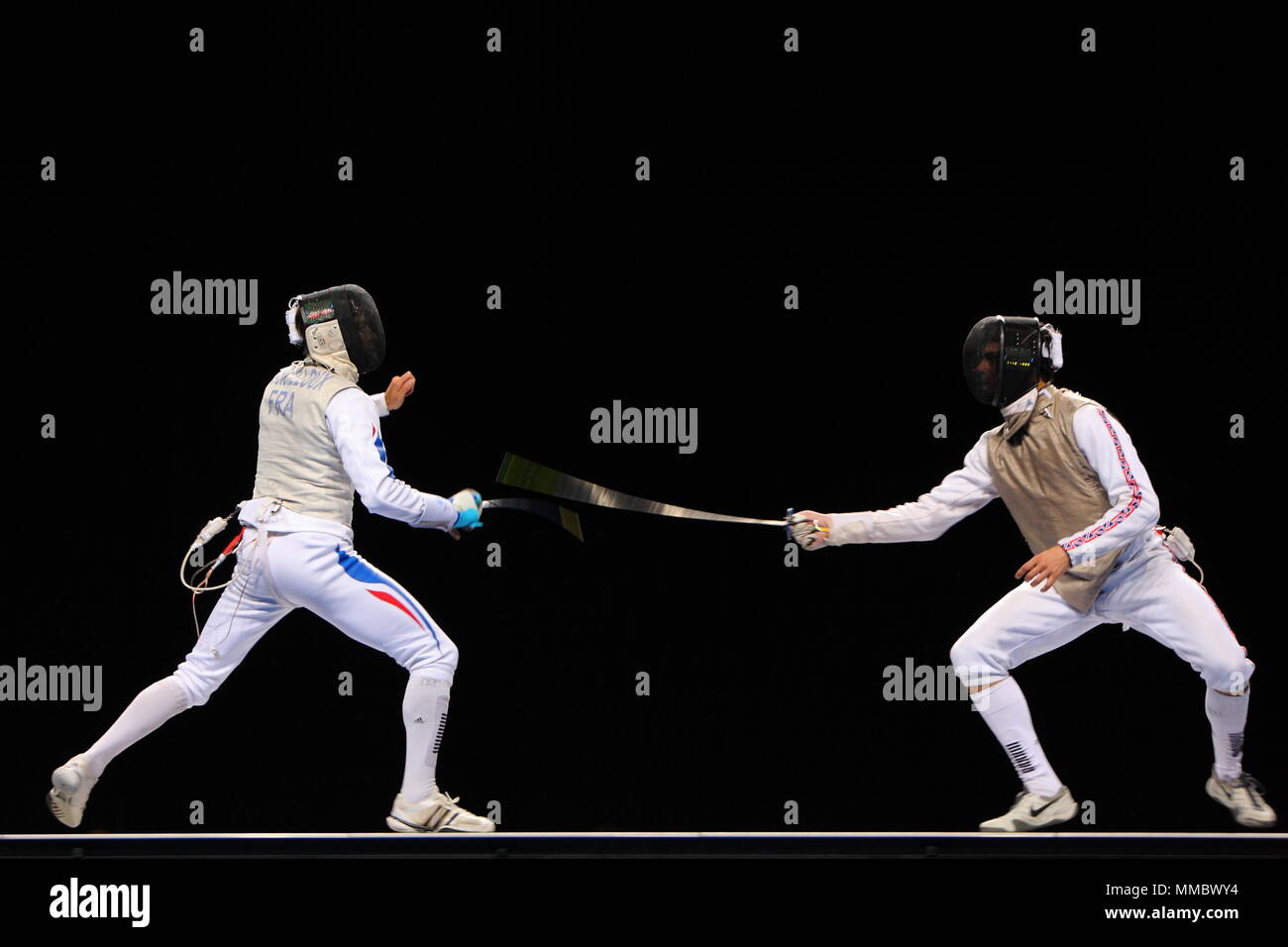 James davis fencing hi-res stock photography and images - Alamy