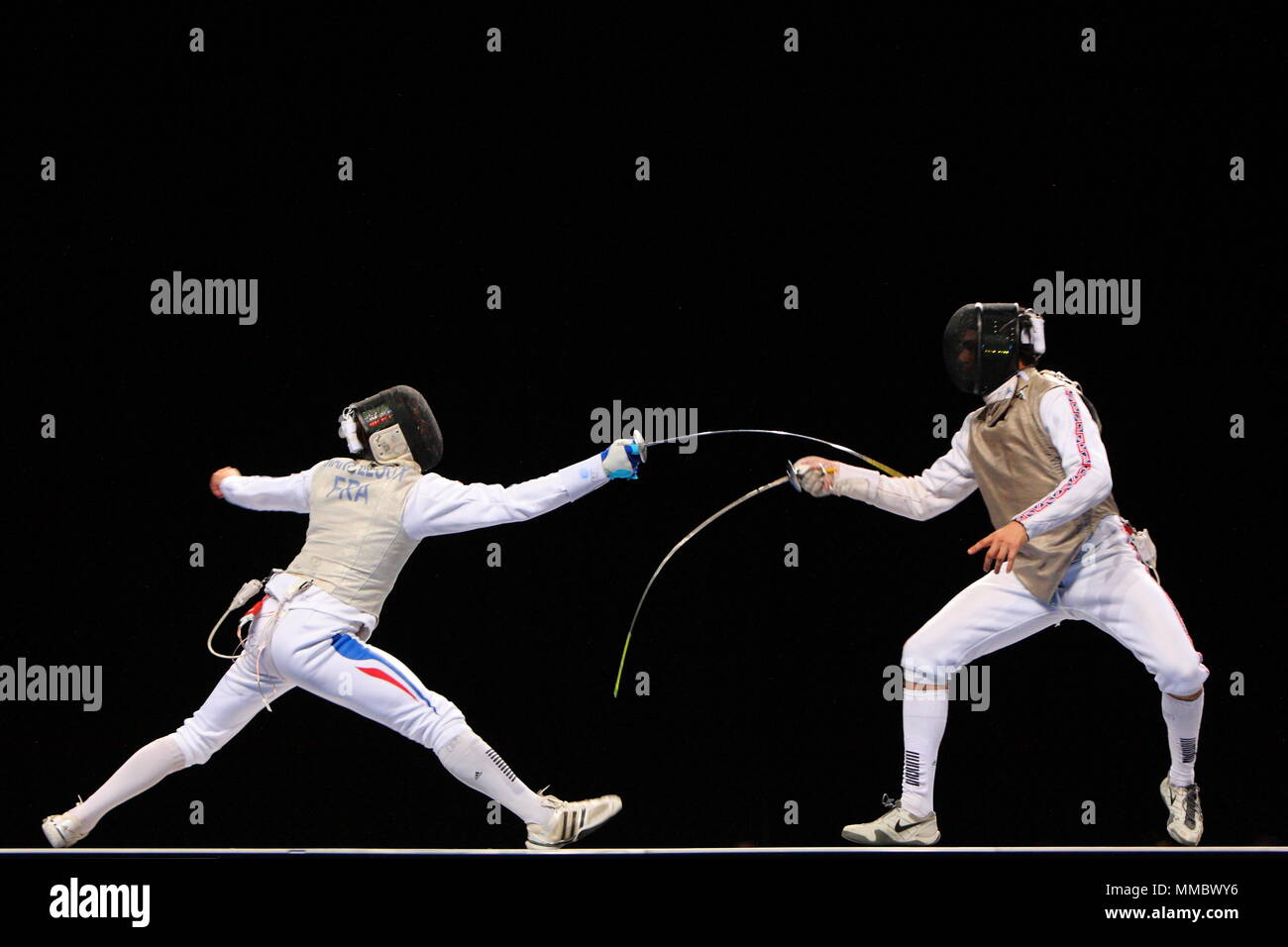 James davis fencing hi-res stock photography and images - Alamy