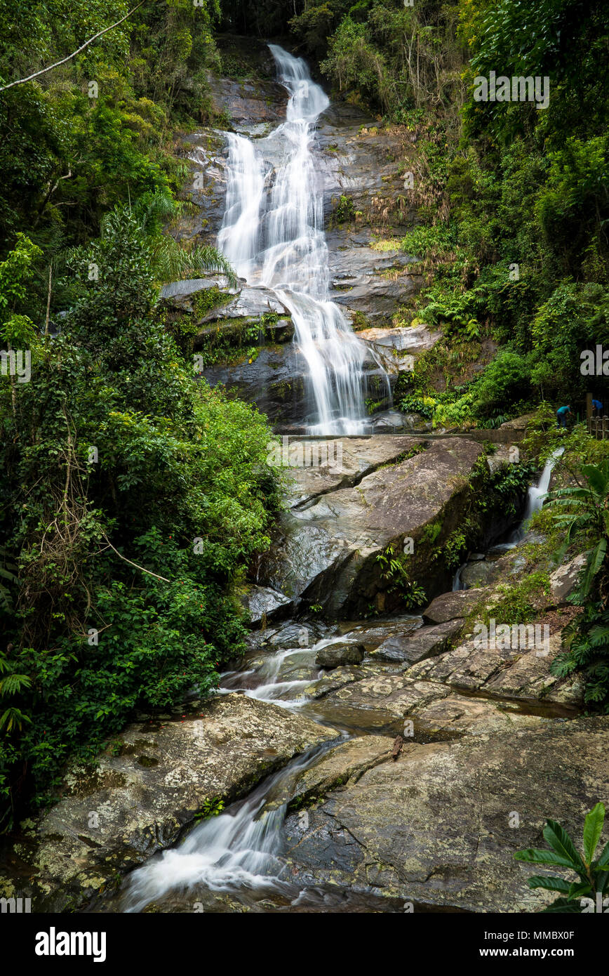 Waterfall in tijuca forest hi-res stock photography and images - Alamy