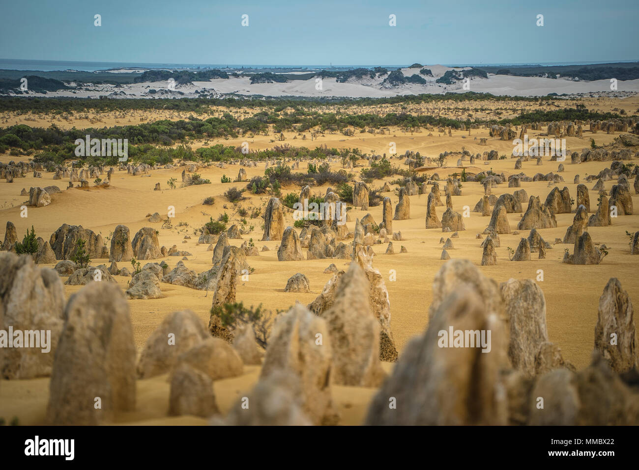 The Pinnacles Desert Stock Photo - Alamy