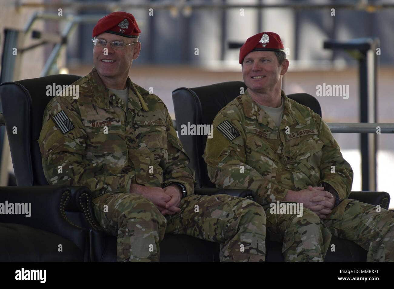 Col. Michael Martin, outgoing commander of the 24th Special Operations ...