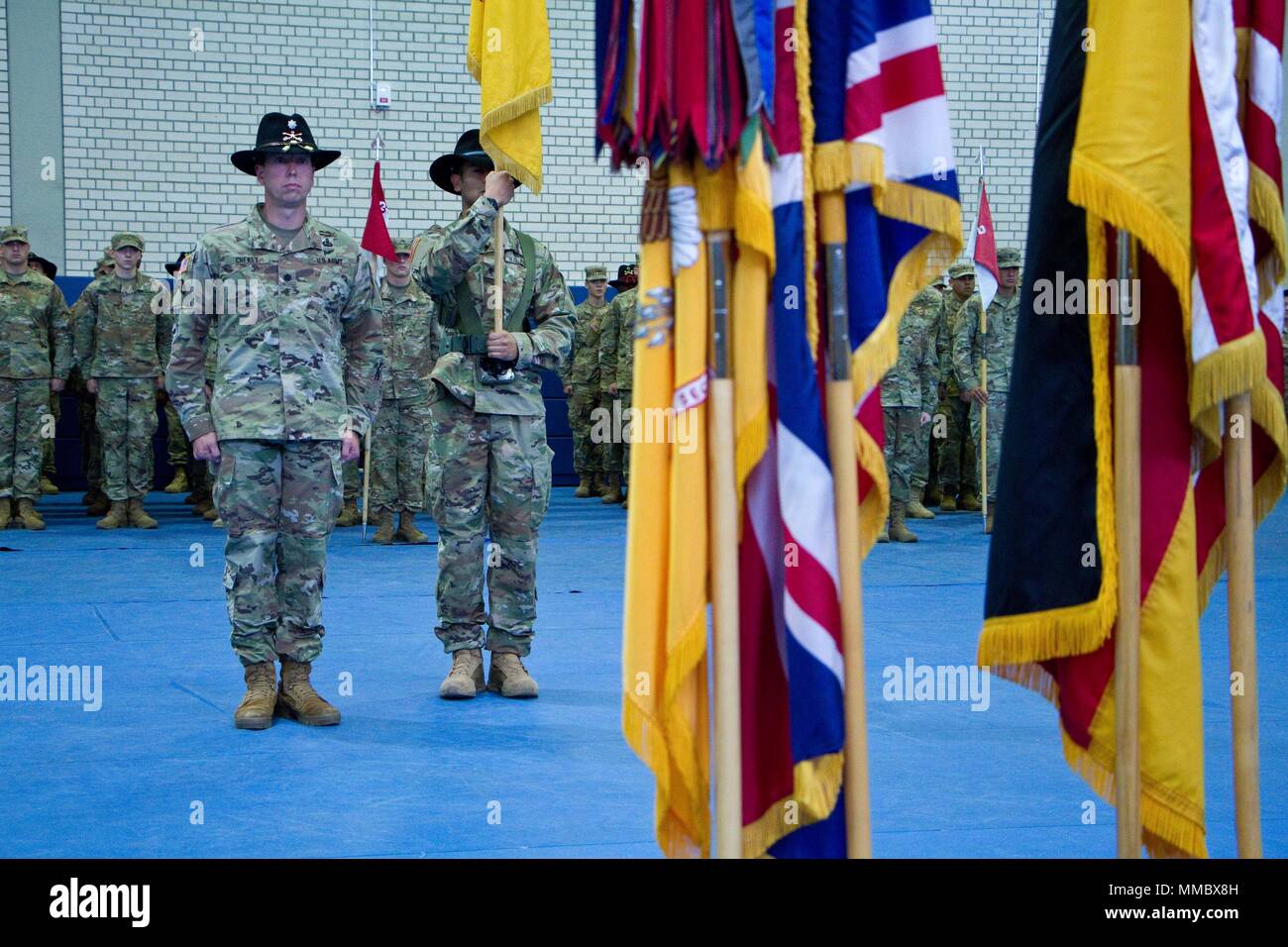 Lt. Col. Scott Cheney, commander for 3rd Squadron, 2d Cavalry Regiment ...