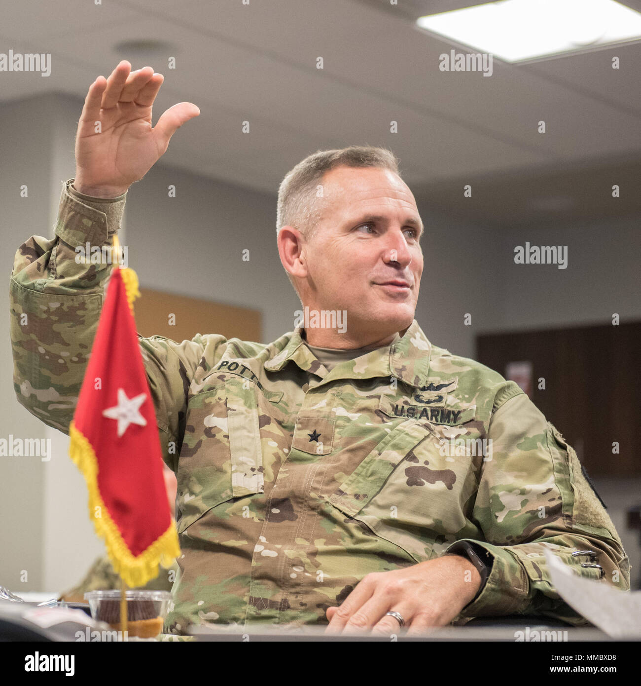 Brig. Gen. Anthony (Tony) Potts, deputy commanding general, U.S. Army ...